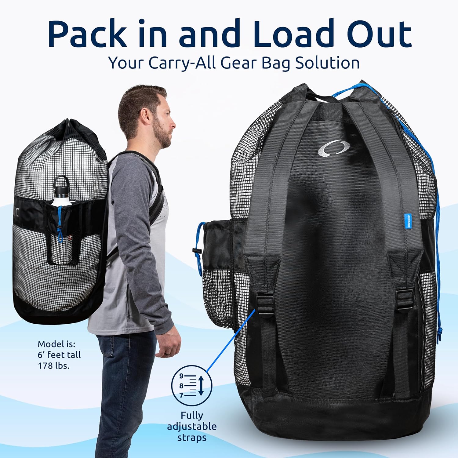 Mesh Dive Bag Backpacks | Oceanic