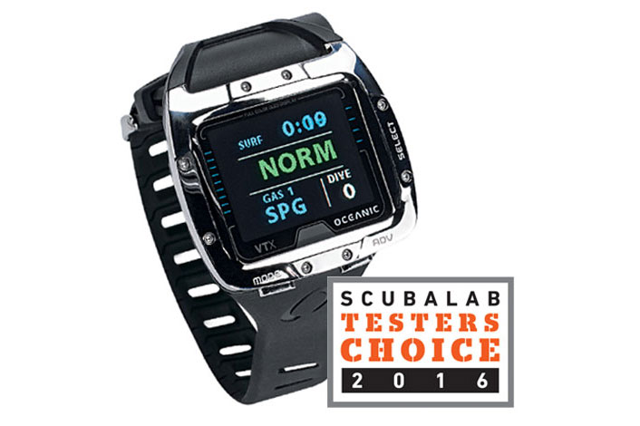 VTX – SCUBALAB'S 2016 TESTERS CHOICE - Oceanic Worldwide