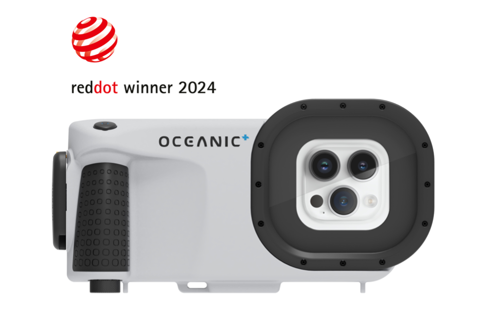 Oceanic+ Dive Housing Awarded the Red Dot Product Design Award 2024 ...